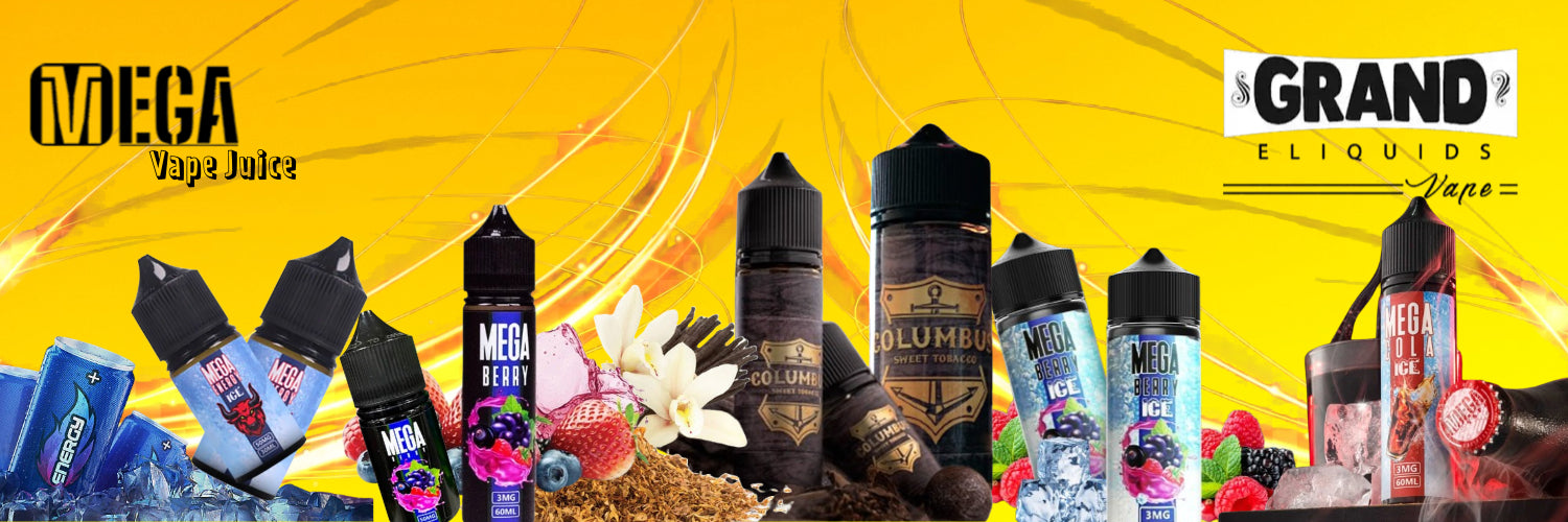 Grand E-Liquids in UAE, Abu Dhabi & Dubai | Buy MEGA Vape Juice Online