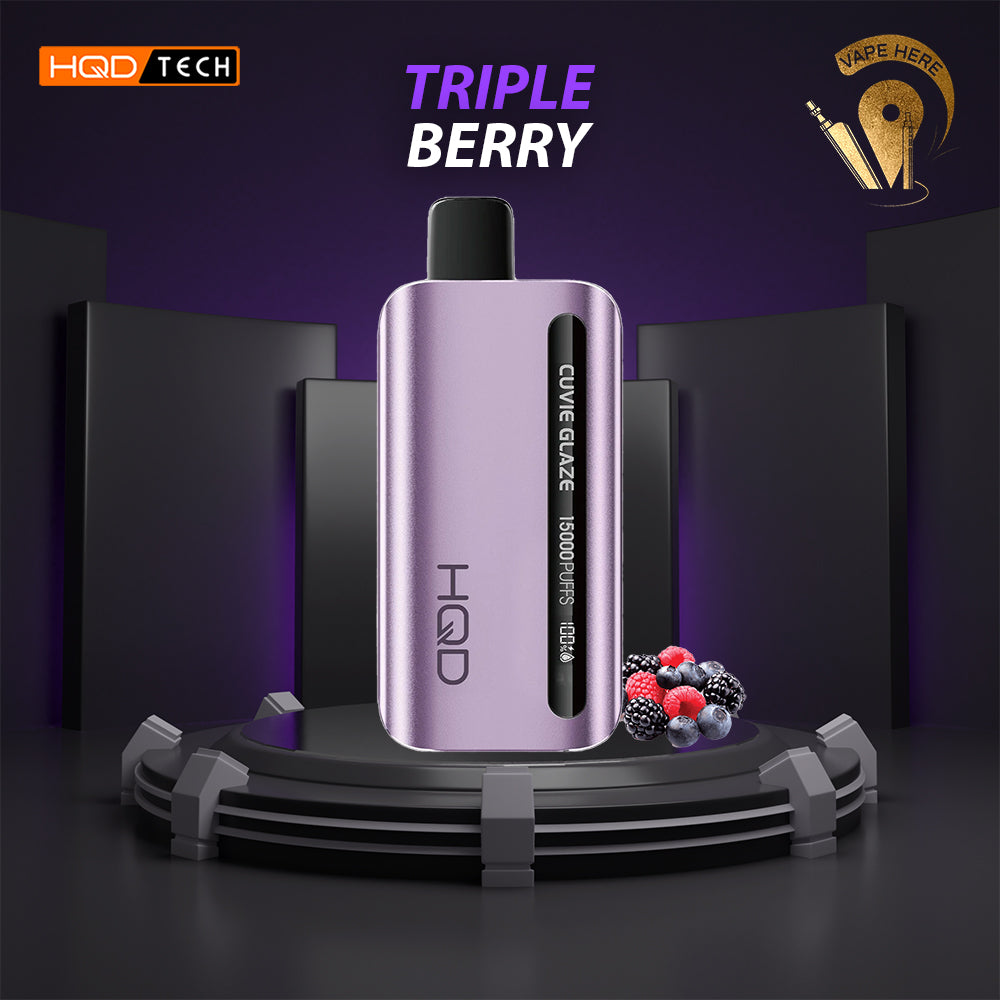 HQD CUVIE GLAZE 15000 PUFFS DISPOSABLE VAPE | Buy HQD Vape Dubai & UAE | Vape Here Store