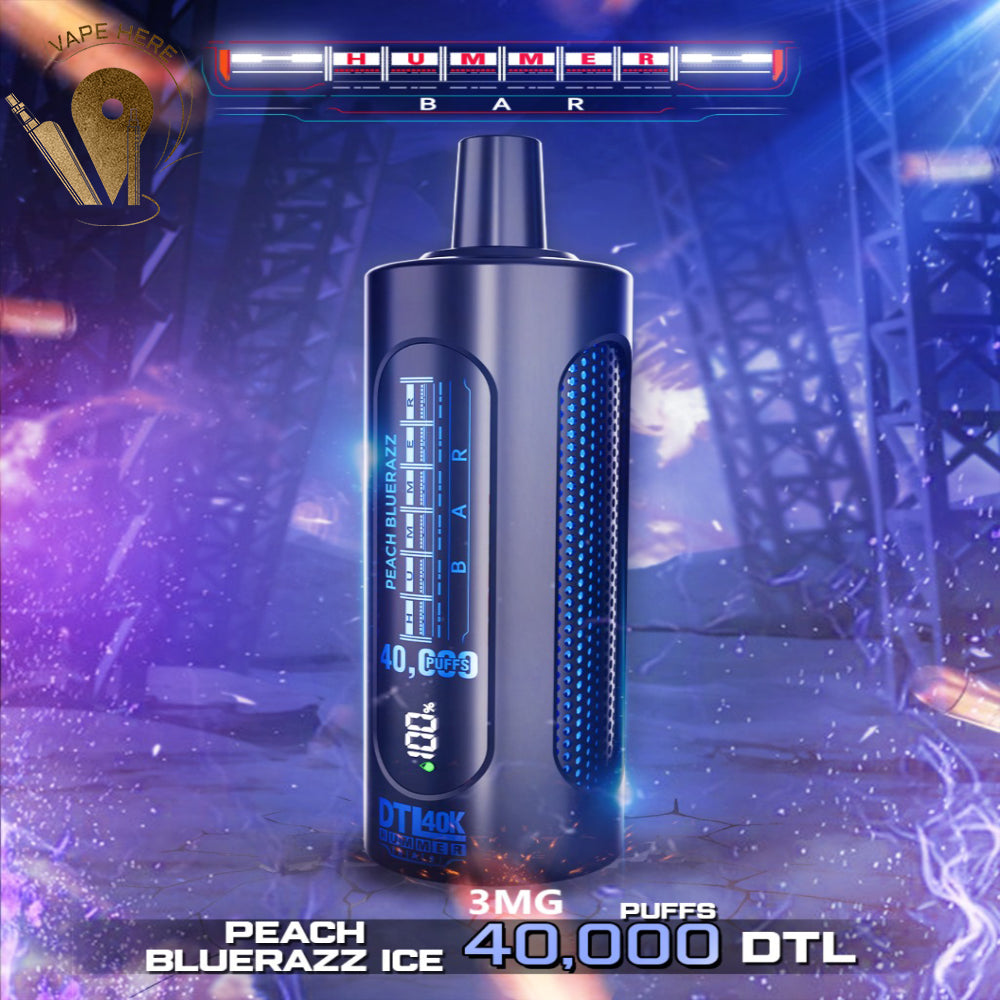 New Arrival Hummer Bar 40000 Puffs Shisha Disposable Vape Available Now ...