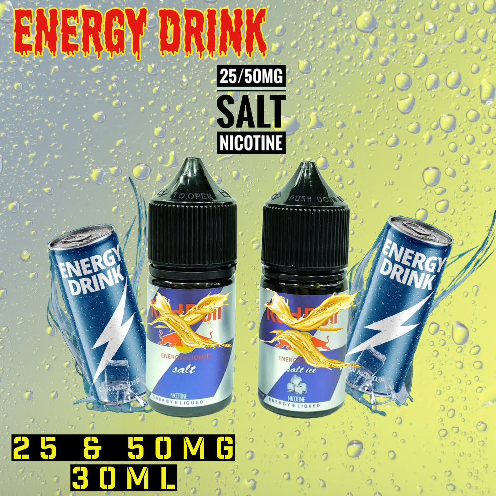 Energy Drink Flavor 25 & 50MG SaltNic (30ML) | Vape Shop Dubai | Vape ...