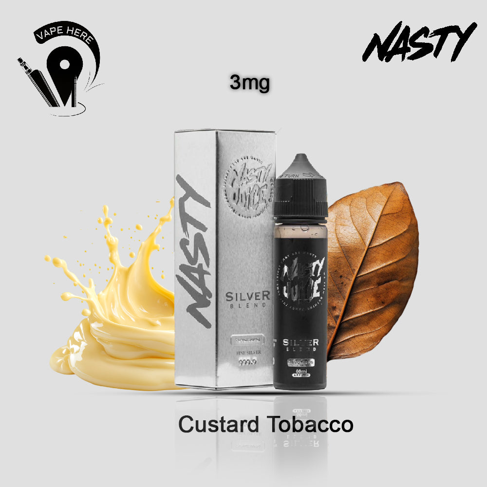Silver Blend Tobacco Series - Nasty 60ml, REAL DISCOUNT WITH Vape Shop ...