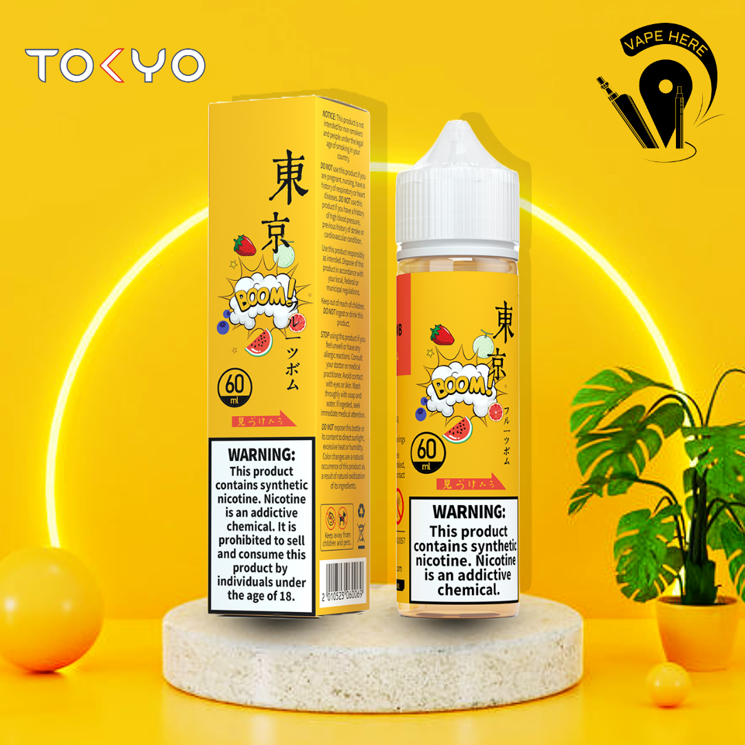 TOKYO ICED FRUIT BOMB E Liquid 60ML in UAE & Dubai |TOKYO LIQUID ...