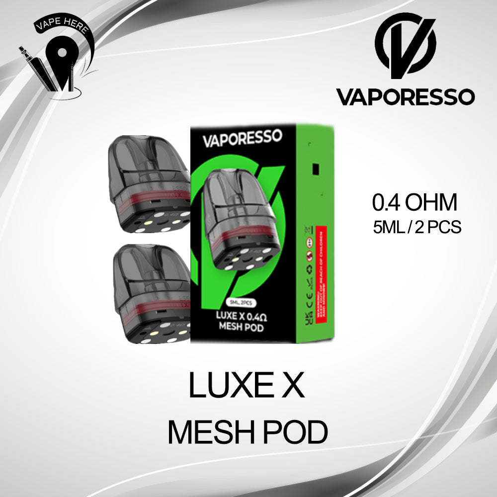 VAPORESSO LUXE X REPLACEMENT PODS | Vape Dubai Same Day Delivery | Vape ...