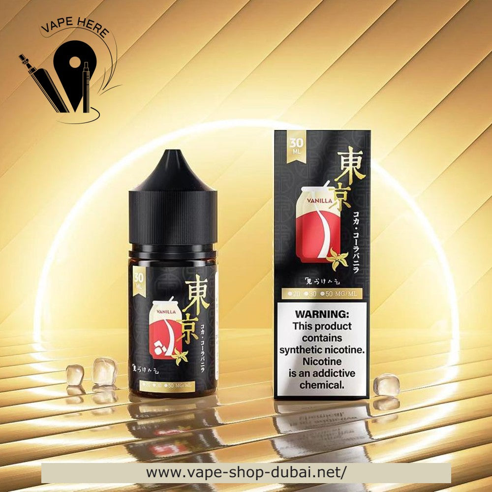 TOKYO Vanilla Cola SALTNIC 30ML- GOLDEN SERIES | Buy Vape Dubai | Vape ...