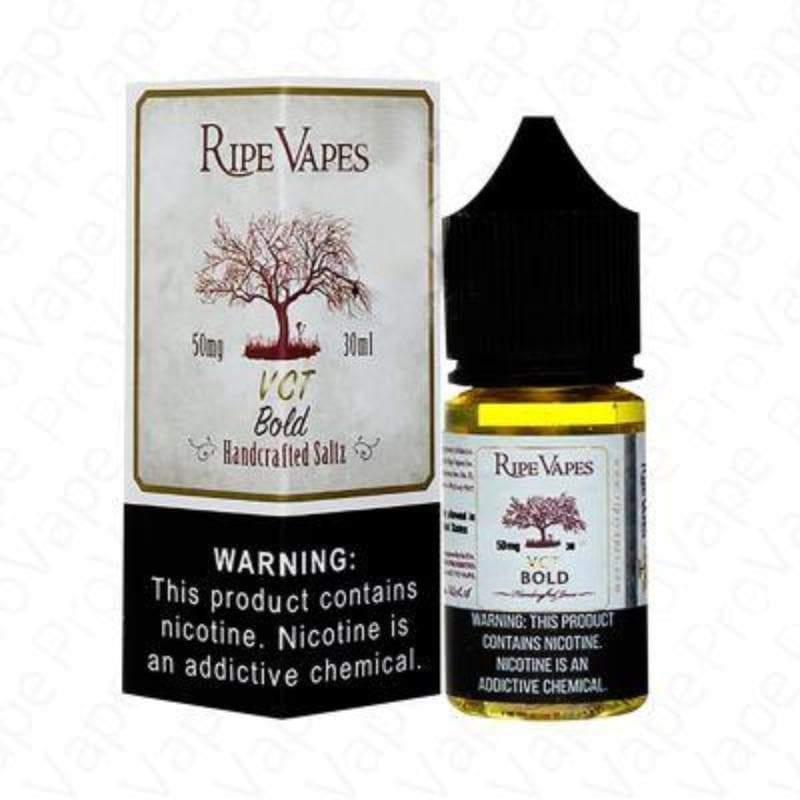 VCT BOLD 30ml SaltNic - VCT Collection from Ripe Vapes | VCT Vape in ...