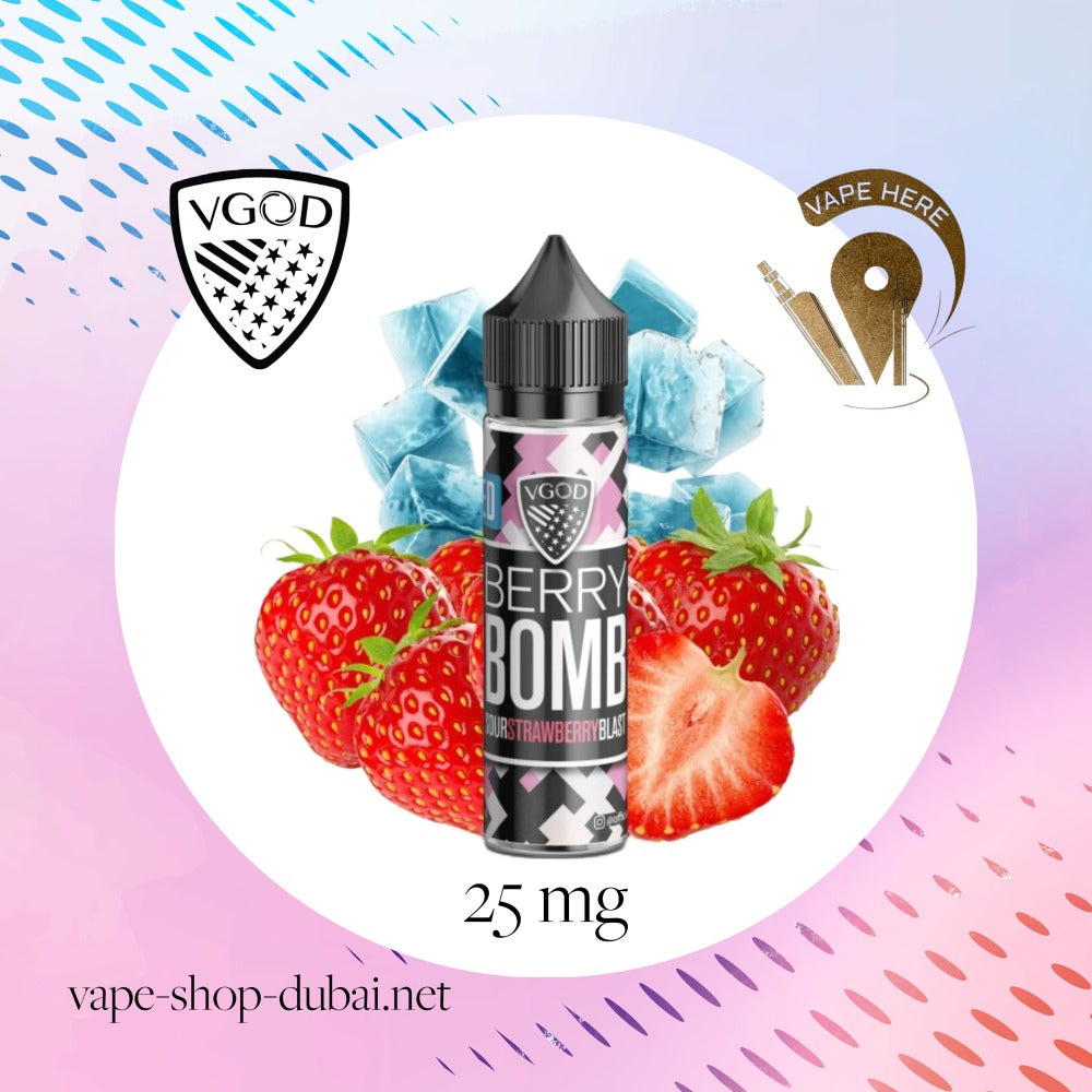 VGOD Iced Berry Bomb Nic Salts at abu dhabi, Dubai in discounted price ...
